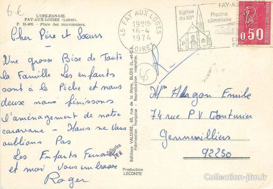 / CPSM FRANCE 45 / CPSM FRANCE 45